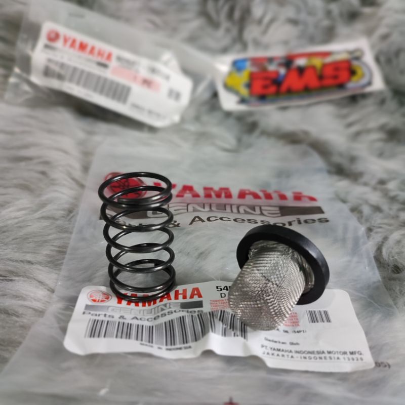 Yamaha Genuine Strainer Oil and Spring for AEROX NMAX V2 MIO I 125 ...