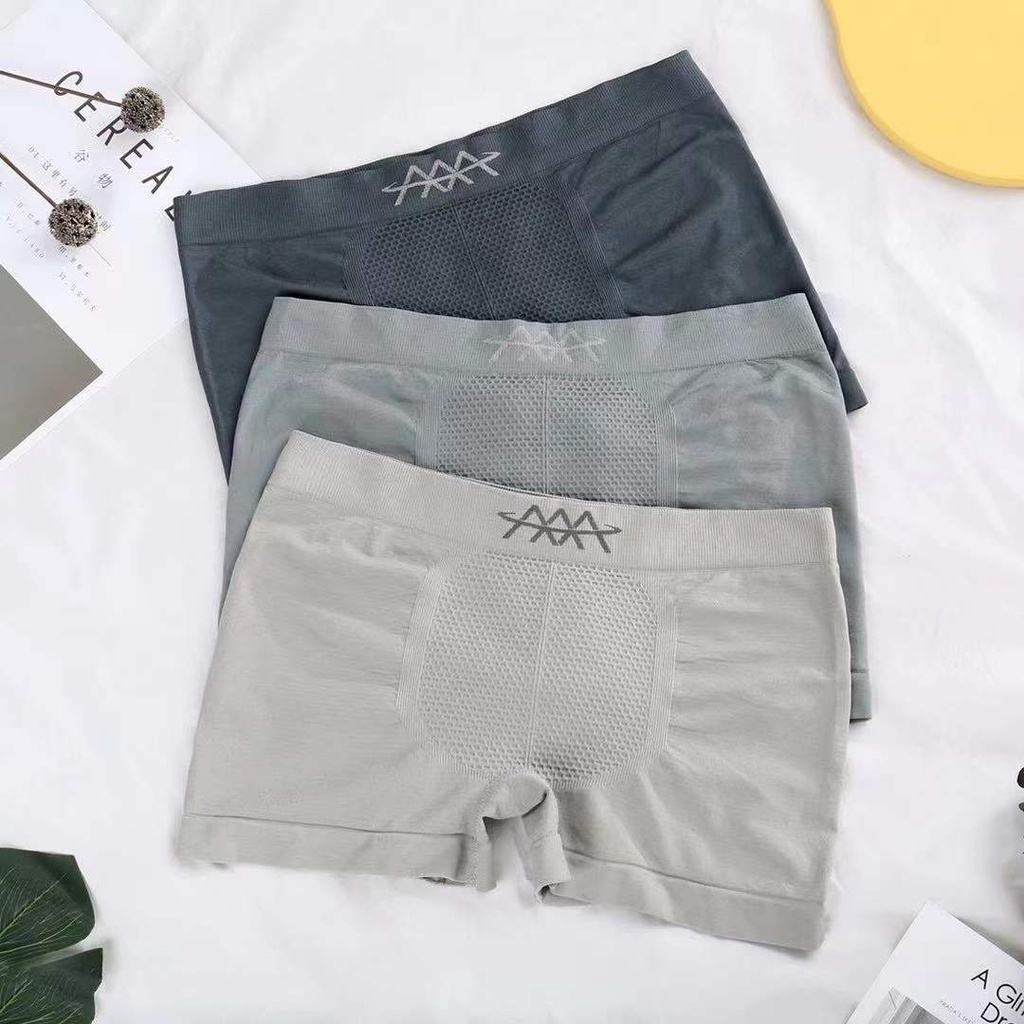 Men's Plain Boxer Brief Cotton Spandex | Shopee Philippines