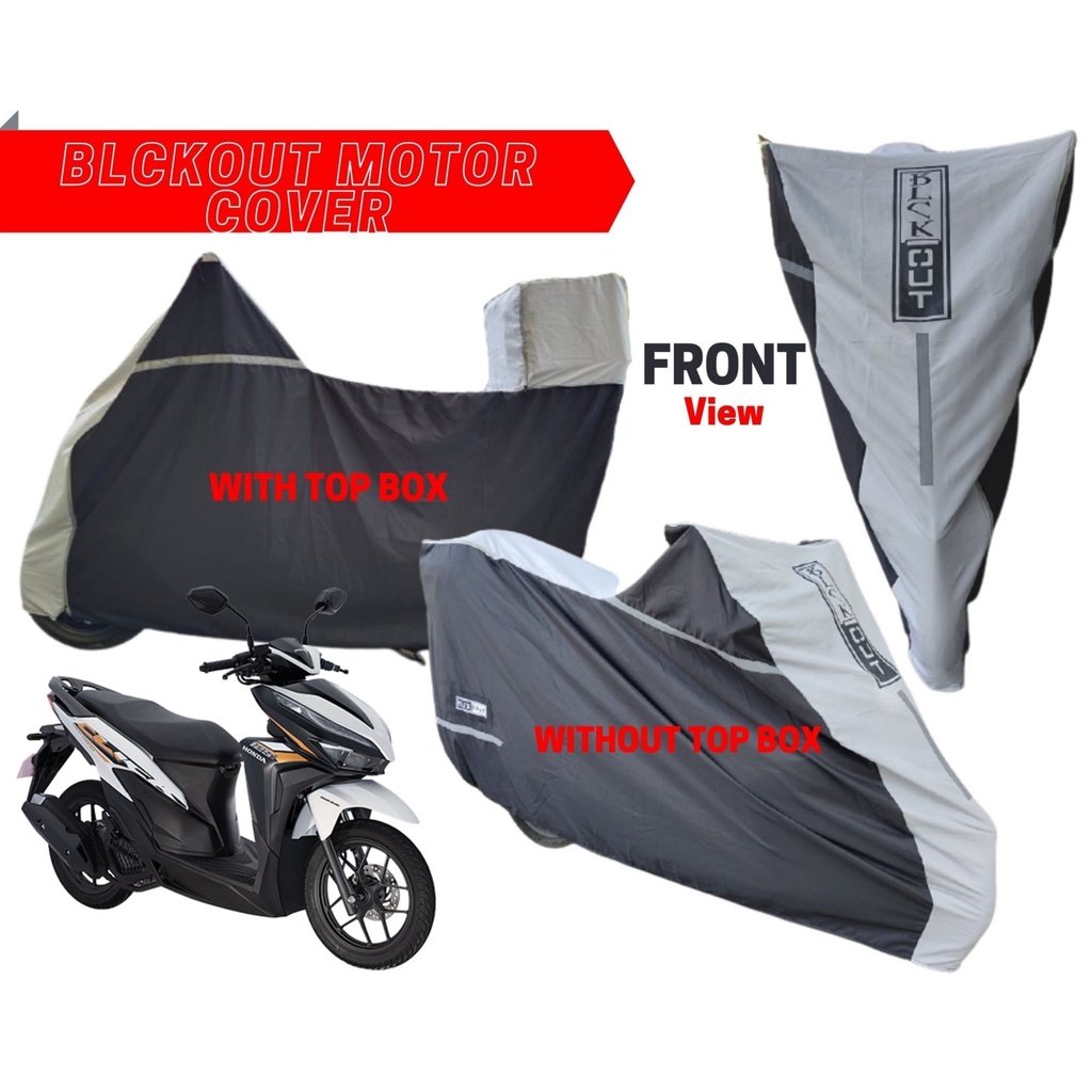 GT8 Honda Click 125i [B] MOTOR COVER Blckout PH ORIGINAL GREY ...