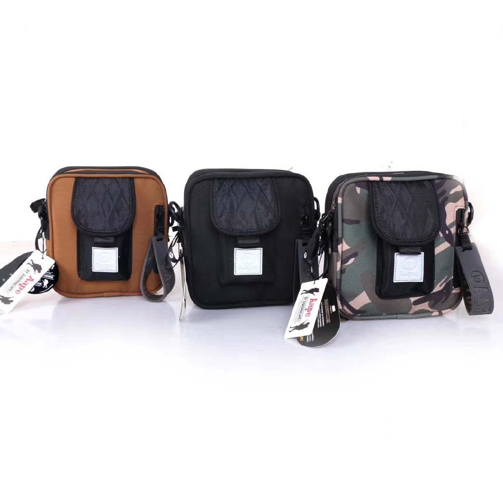 BAPE messenger bag A BATHING APE 3M anti-cursor hanging bag shoulder ...