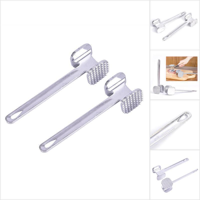Ntph 1pcs New Stainless Steel Hammer Meat Mallet Tenderizer Steak