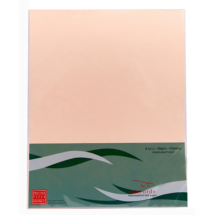 Concorde Laid Specialty Paper Board 220gsm 10sheets per pack | Shopee ...