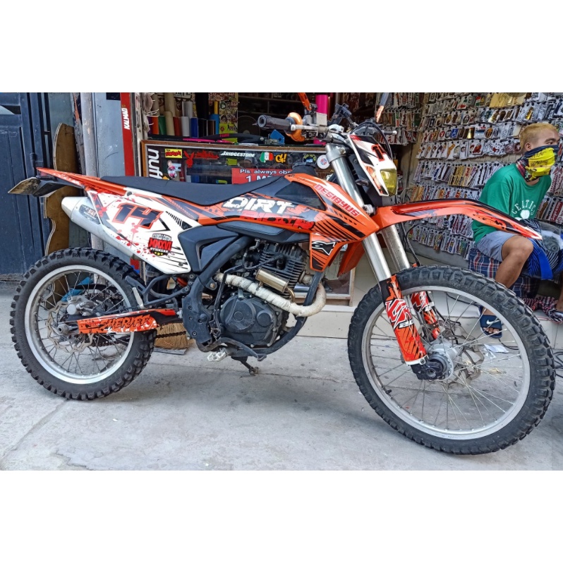 RUSI KRY 150 STICKER FULL GRAPHICS | Shopee Philippines