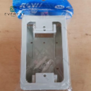 Royu PVC Amco Box / Surface Type Utility Box with Tox and Screw ...