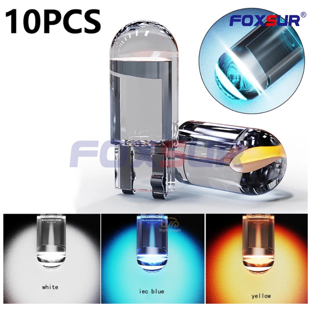 T10 W5W LED Car Wedge Parking Light Side Door Bulb Instrument Lamp Auto ...