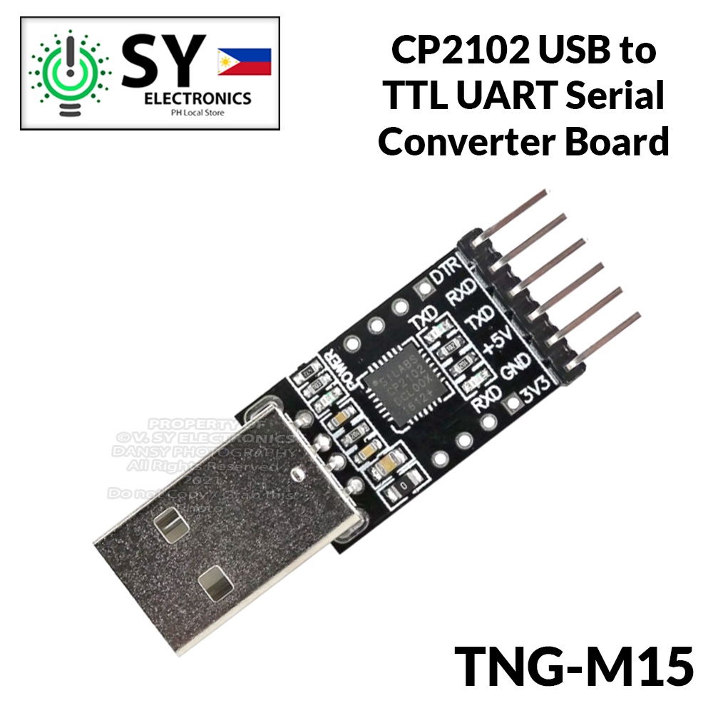 CP2102 USB 2.0 To TTL UART Module 6 Pin Serial Converter Adapter Module ...