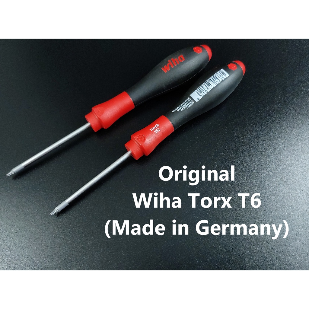 Wiha Torx SoftFinish Driver T6 T8 T10 (Made in Germany) | Shopee ...