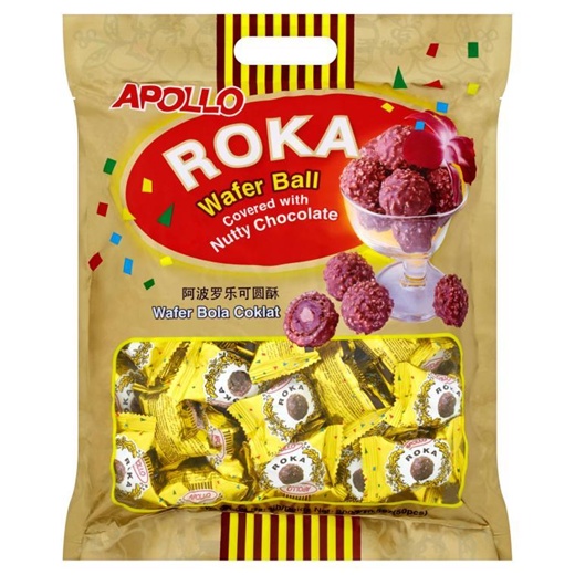 (80 pcs) Apollo Roka Wafer Ball | Shopee Philippines