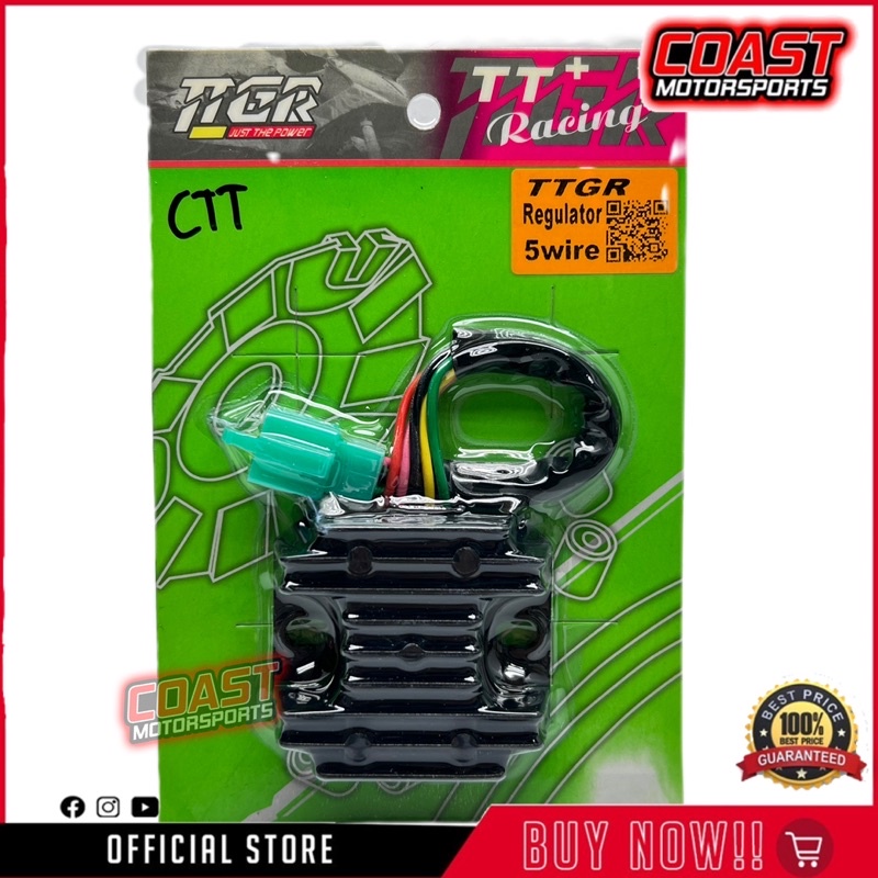 Regulator 5 wire FULL WAVE Motorcycle 5 pin rectifier | Shopee Philippines