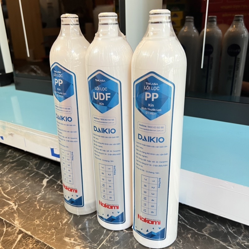 Combo 3 TAIWAN BUDER SEALED RAW FILTER CORE - UniTop