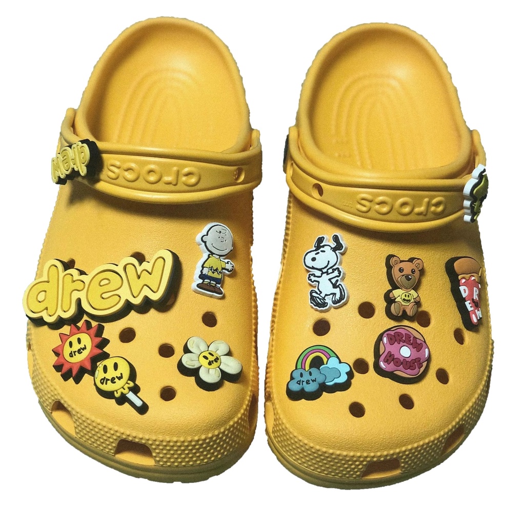 Drew house design Jibbitz crocs shoes accessories buckle Charms Clogs ...