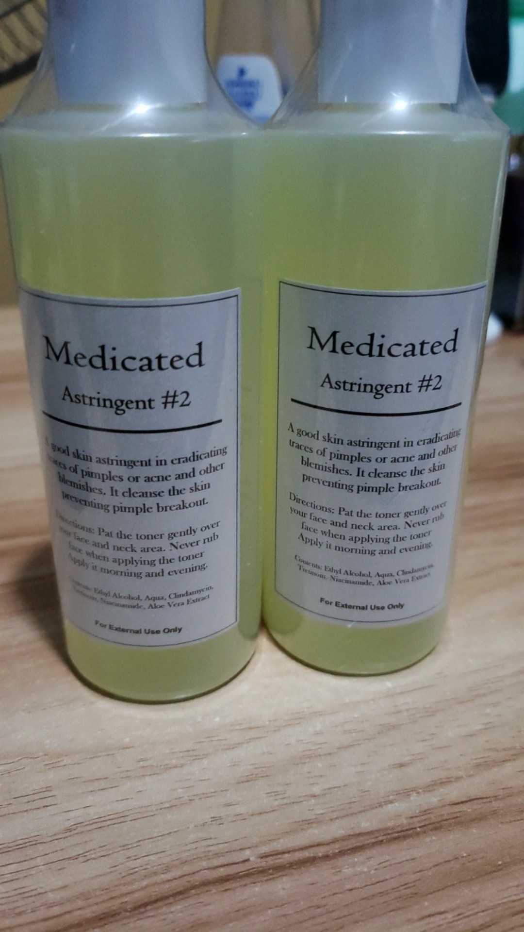 Medicated Astringent - #1, #2 & #3 (120ml) | Shopee Philippines