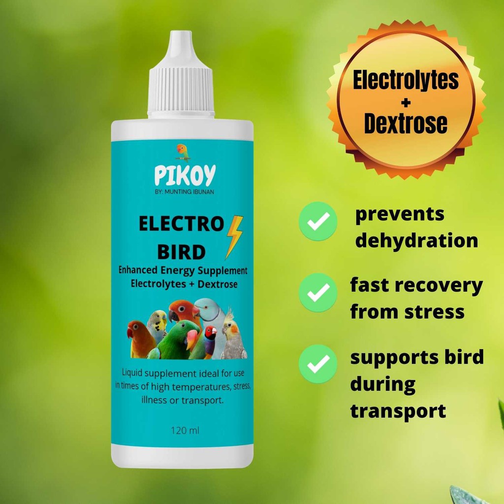 ELECTRO BIRD - Electrolytes + Dextrose, Fast Acting Energy Supplement ...