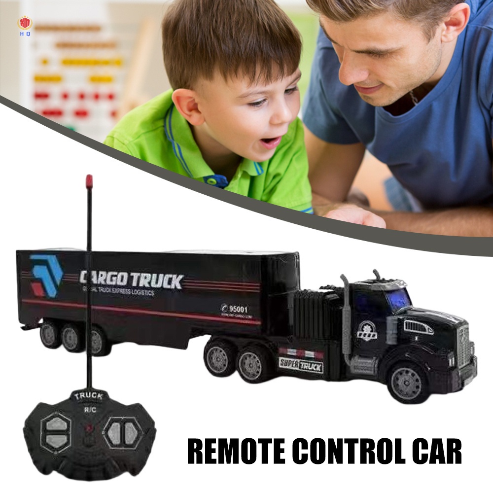 Wireless Remote Control Transporter Container Truck Simulation Heavy ...