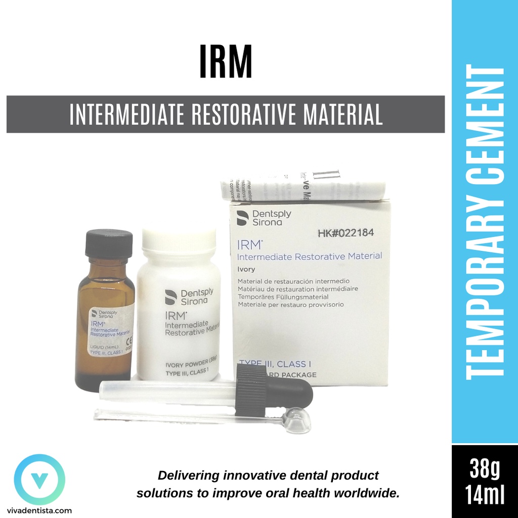 IRM Intermediate Restorative Material - Dentsply or Prevest Denpro ...