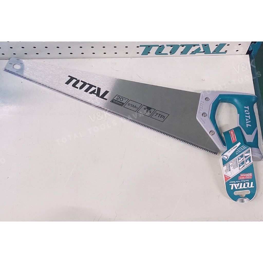 TOTAL hand saw 500mm/20" THT55206 | Shopee Philippines