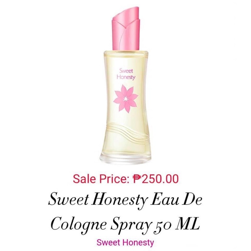 AVON Sweet honesty Eau De Cologne Spray (50ml) | Shopee Philippines
