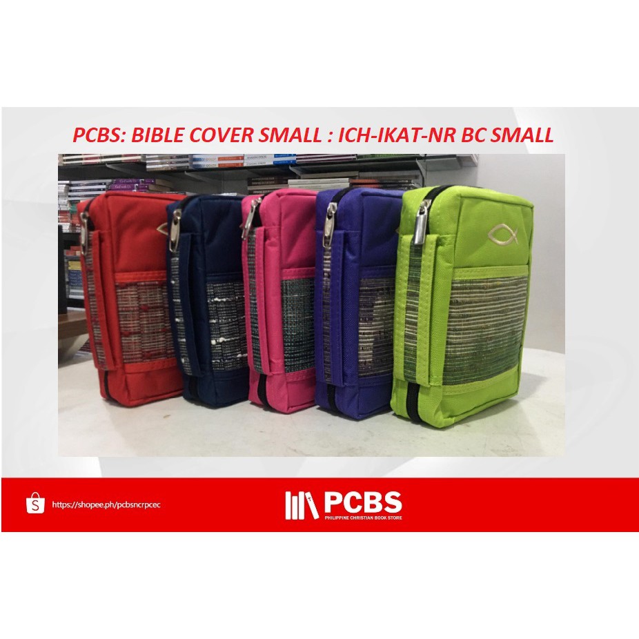 PCBS Bible Cover Assorted Colors Small : ICH-IKAT-NR BC Small (7 x 4.75 ...