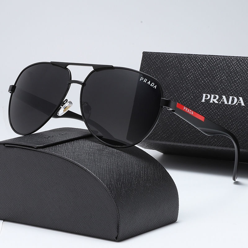 New Sunglasses Fashion Trend Metal Glasses Toad Glasses Drivers Glasses Mens Classic English