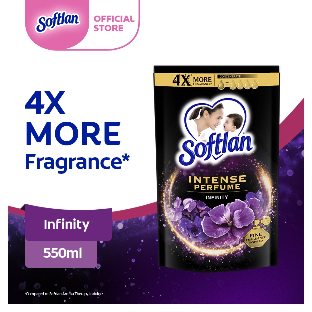 Softlan Intense Perfume Concentrated Fabric Softener Infinity 550ml Infinity | Shopee Philippines