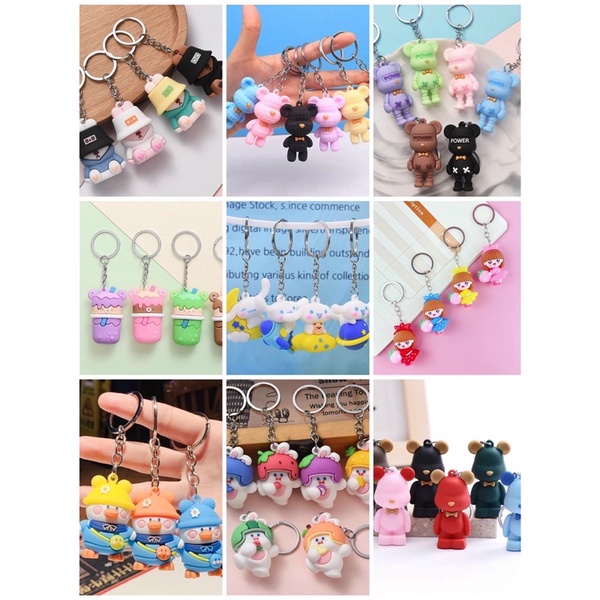 Cute Keychains (Random Sample Delivery) | Shopee Philippines