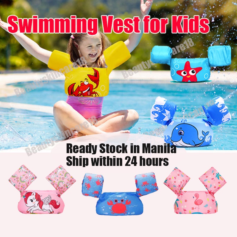 Swimming Vest for Kids Life Jacket Swimming Buoyancy Vest Kids Floater ...