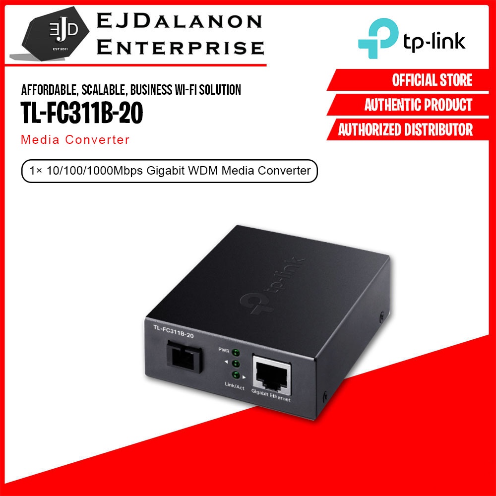 TP-Link Tl-Fc311B-20 Gigabit Wdm Media Converter | Shopee Philippines TP-Link Tl-Fc311B-20 Gigabit Wdm Media Converter | Shopee Philippines