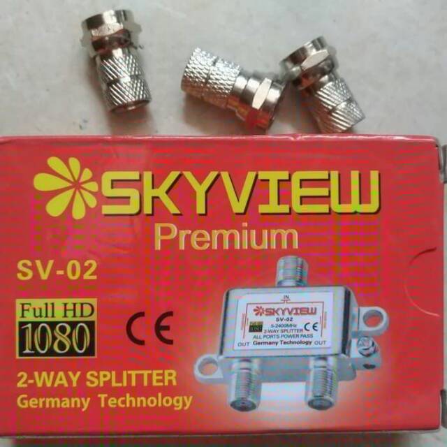 2 Way Splitter Skyview Splitter Antenna 2 Tv Antenna | BeeCost