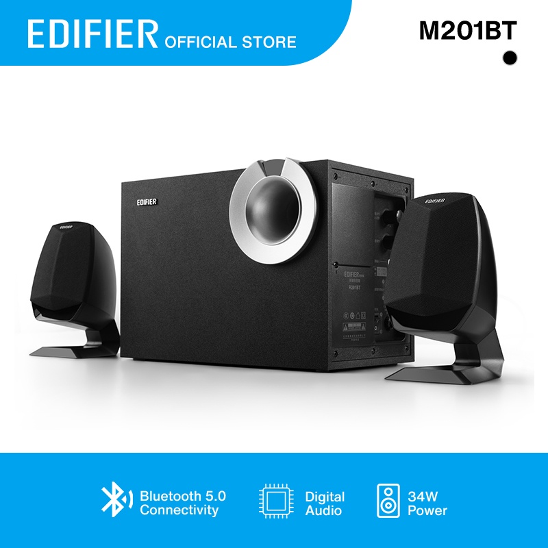 Edifier M201BT Bluetooth Speaker Super Subwoofer Audio High-Quality ...