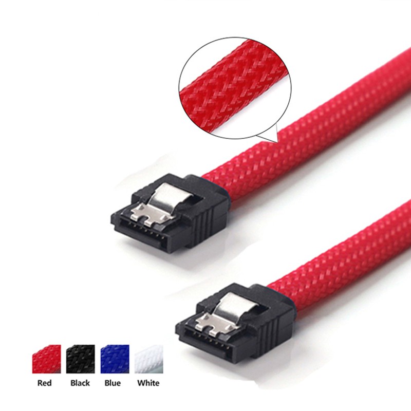 50CM SATA 3.0 III SATA3 7pin Cable 6Gb/s SSD Cables HDD Hard Disk Data ...