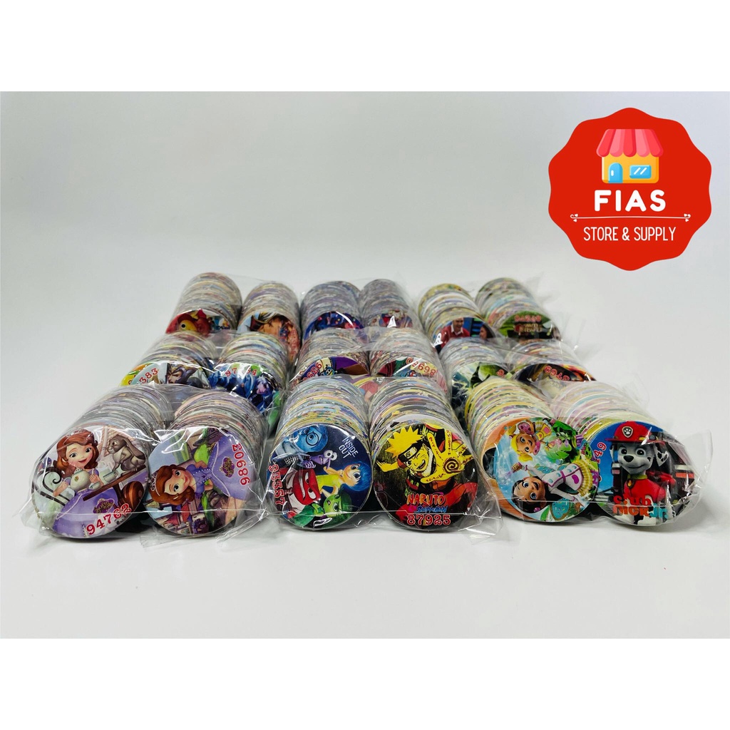 Pogs Toy 95 pieces / Pogs Toy Character 95 pieces | Shopee Philippines