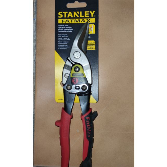 Stanley Aviation Snip Left Red Fatmax (Gunting Furring , Studs , Tracks ...