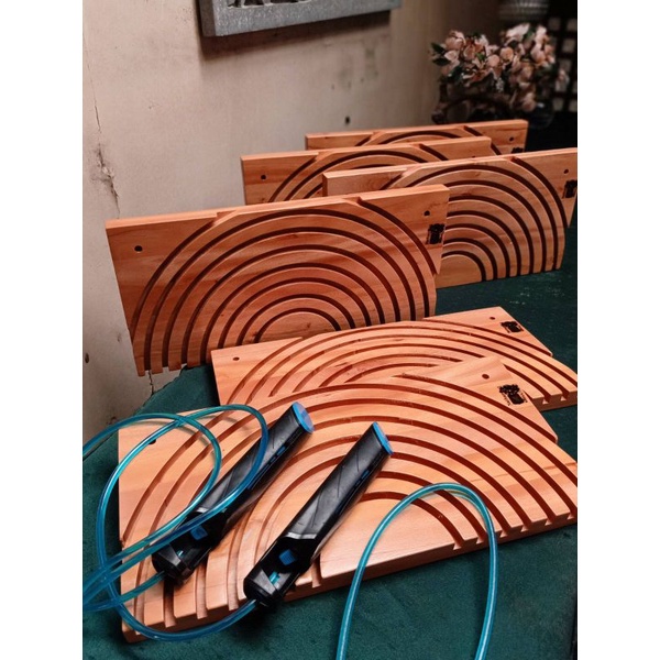 SOLID WOOD HAND MADE JUMP ROPE / SKIP ROPE HANGER / ORGANIZER | Shopee ...