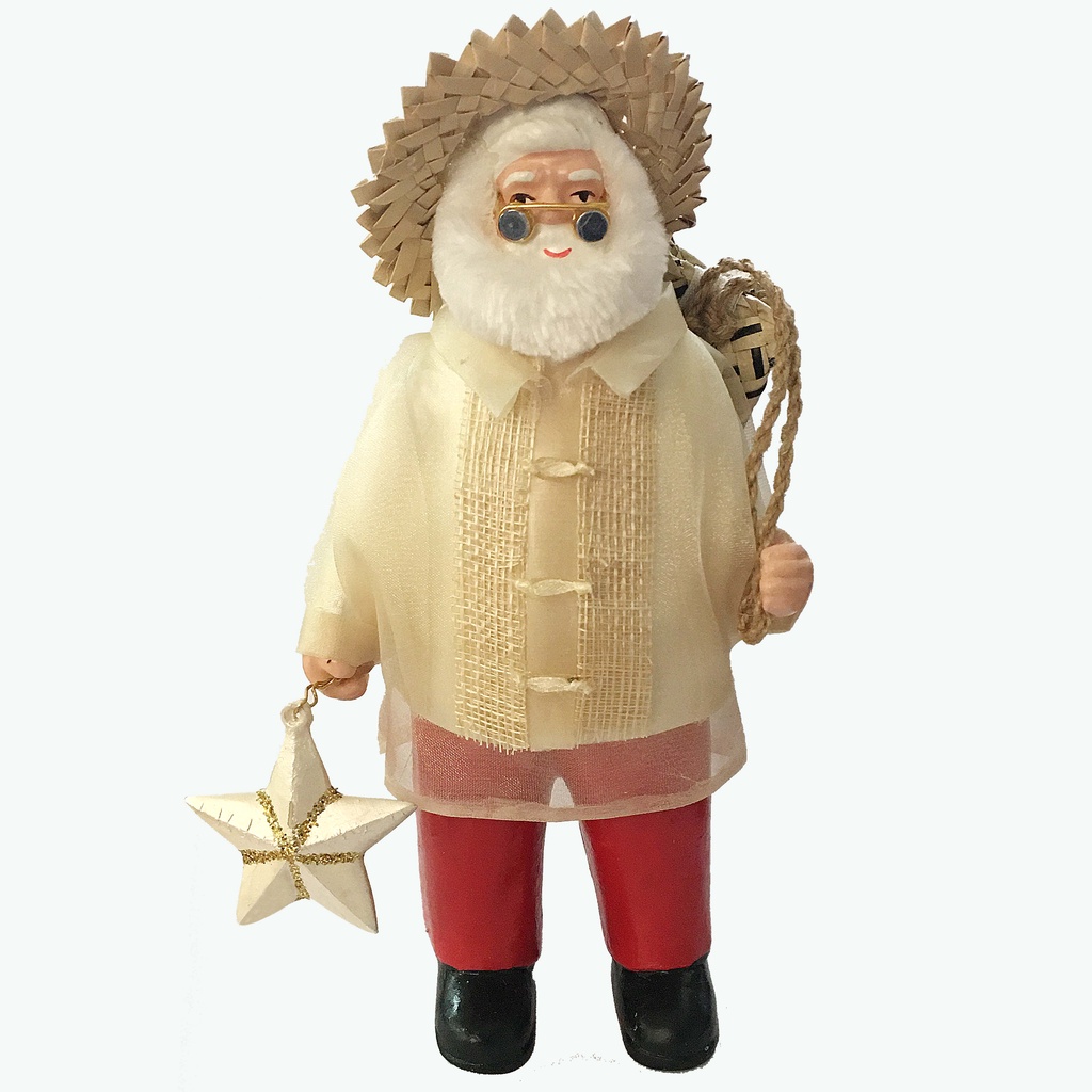 Resin Filipino Santa Claus 8''ht. | Shopee Philippines