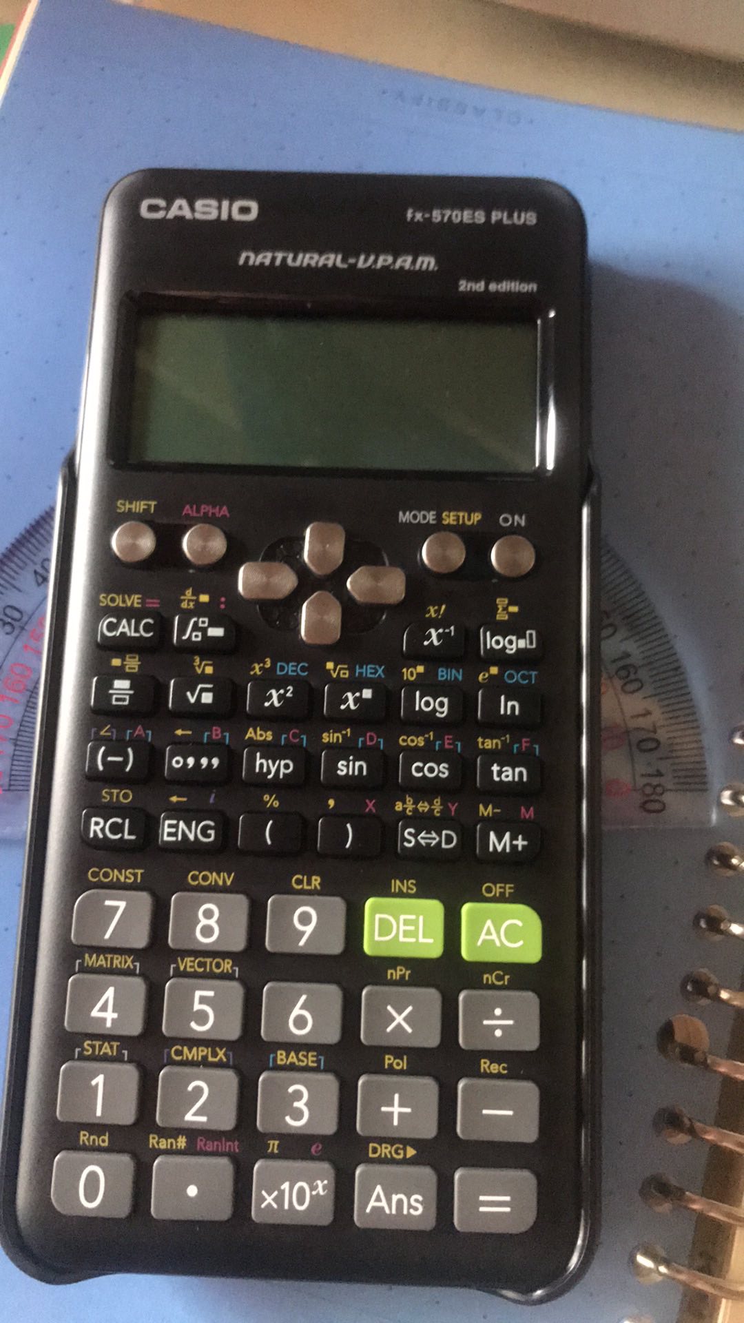 Casio fx-570ES PLUS 2nd Edition Scientific Calculator fx570es plus ...