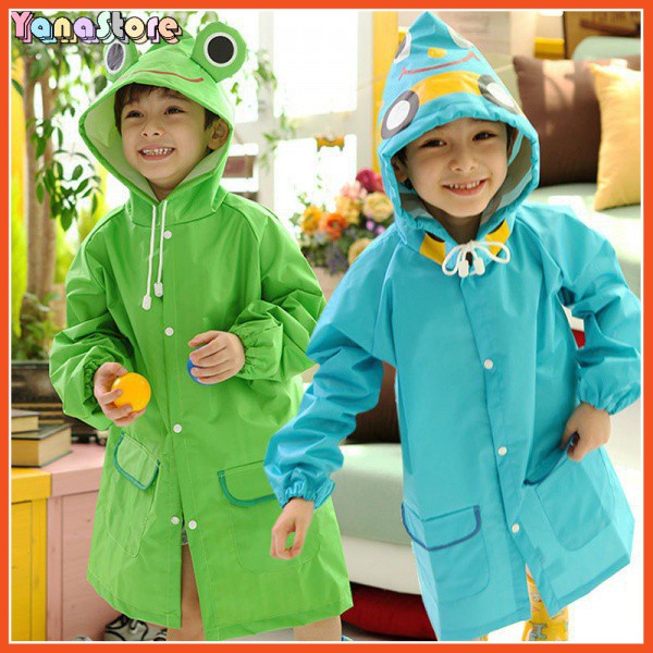 Children Cartoon Rain Coat Kids Rain Wear Cute Baby Funny Waterproof Rain Coat Children Raincoat ...