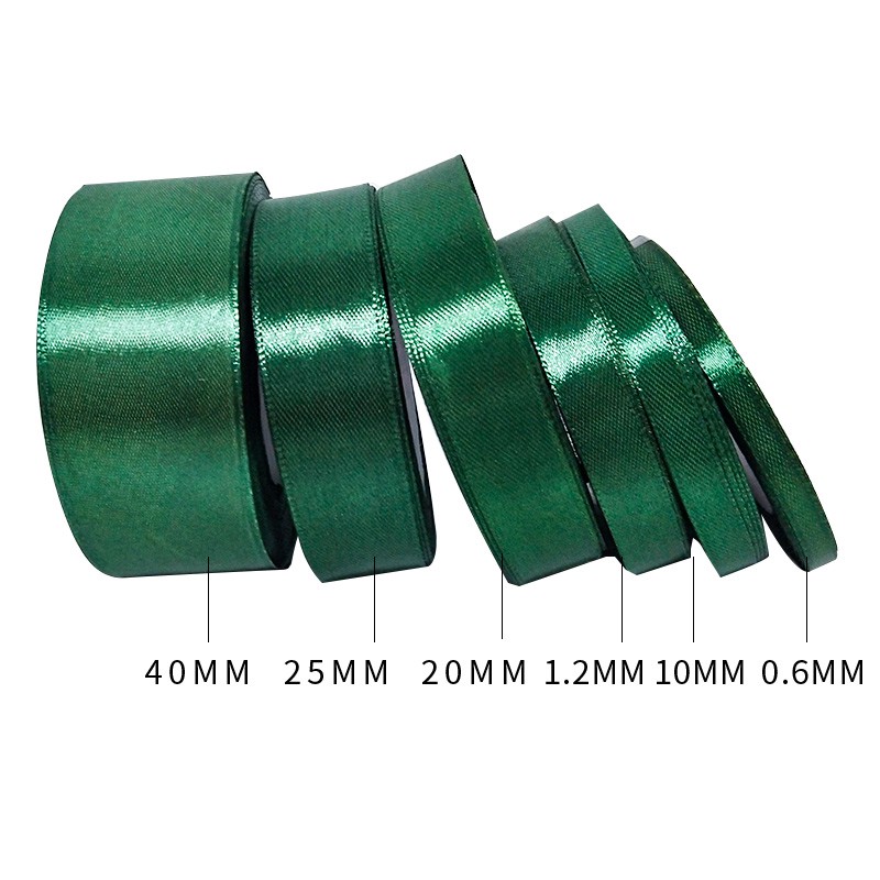 25 yards / roll army green ribbon gift decoration wedding layout ...