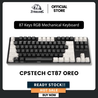 ZIYOULANG Oreo Mechanical Keyboard 87 Keys Gaming Gamer | Shopee ...