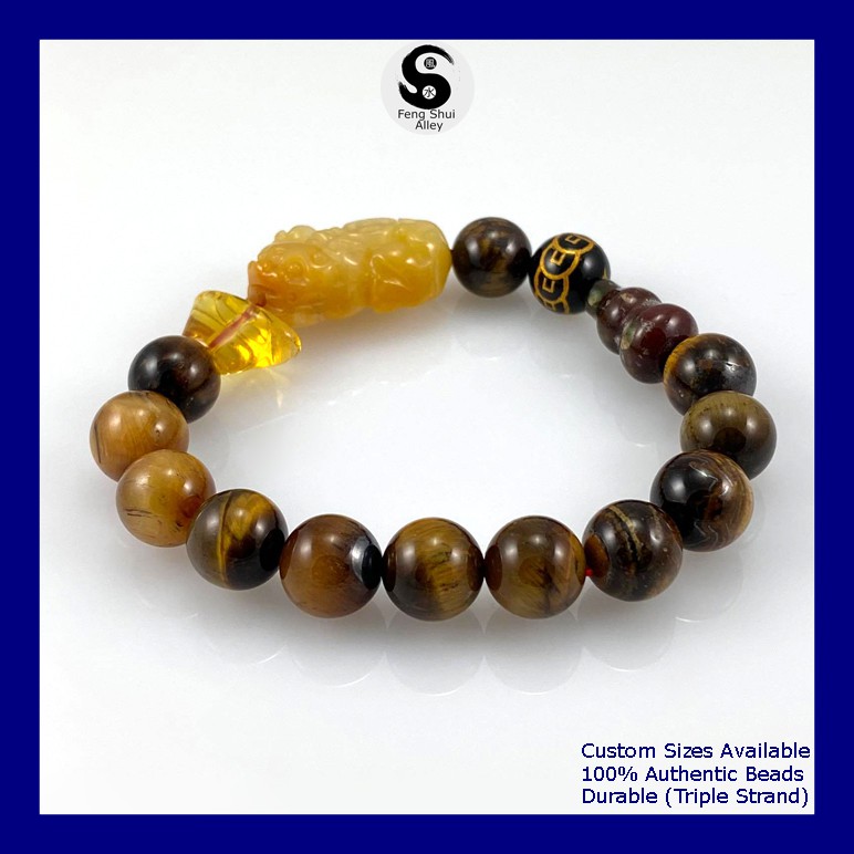 Feng Shui Alley Tiger Eye Protector Bracelet | Shopee Philippines