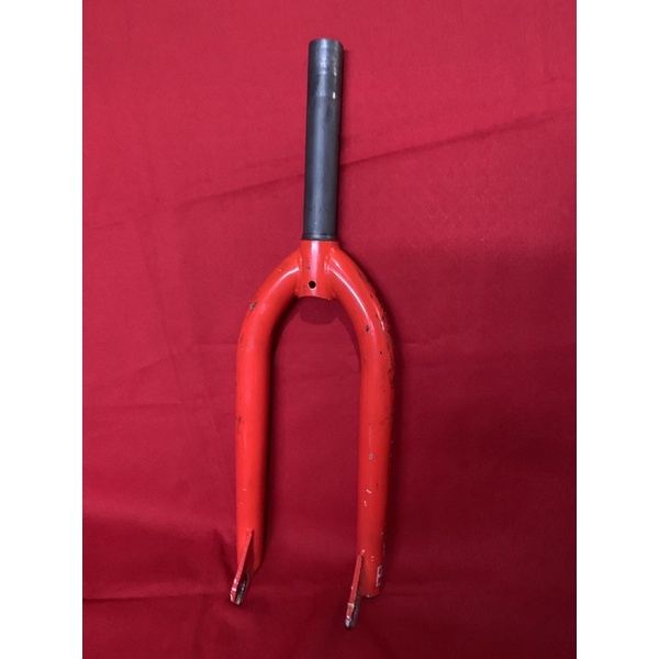 Fit Bike Co. Red Orange BMX Fork | Shopee Philippines