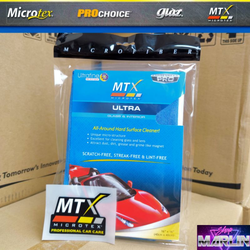 Microtex Ultra microfiber cloth for Glass and interior | Shopee Philippines