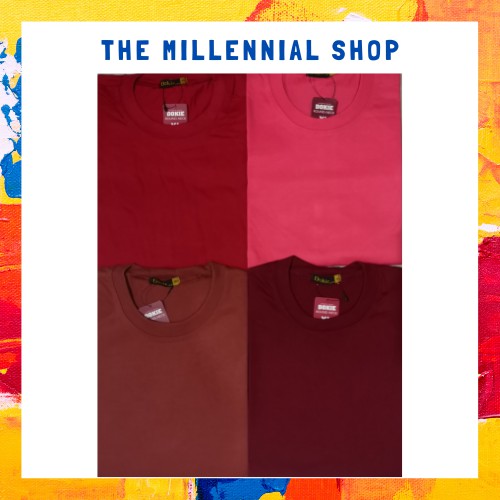 High Quality Round Neck Unisex Premium Cotton Plain T-Shirt (Red ...