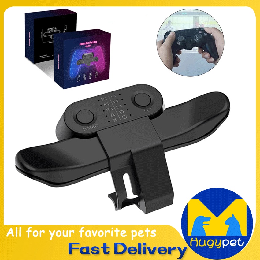 Controller Back Button Attachment For SONY PS4 Gamepad Rear Extension With Turbo Key Adapter ...