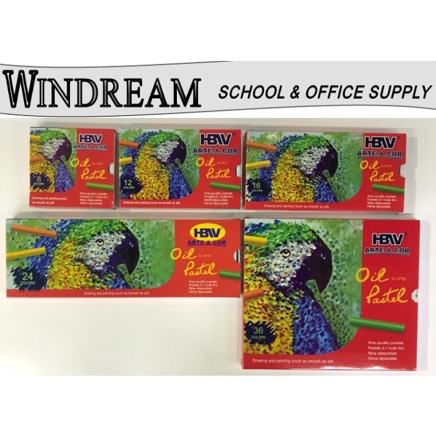 HBW Arte & Cor Oil Pastel | Shopee Philippines