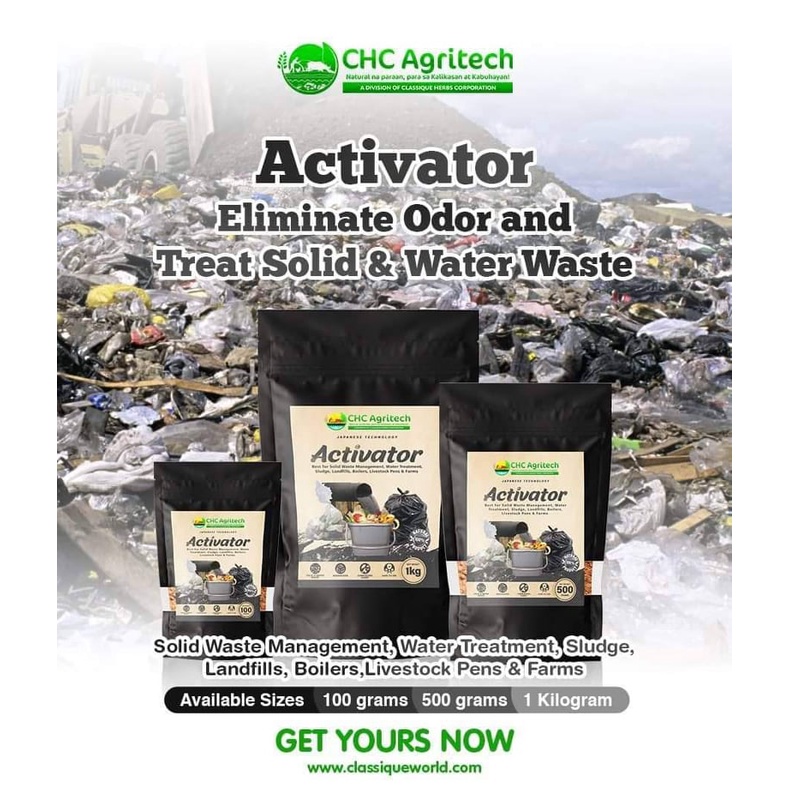 CHC AGRITECH ACTIVATOR 1000g | Shopee Philippines