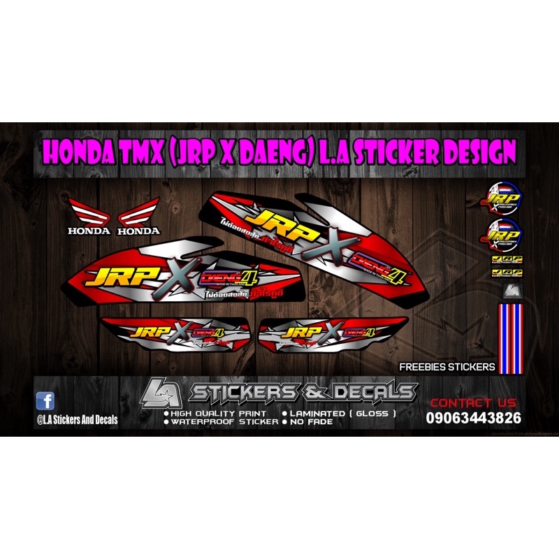 TMX 155/SKYGO/MOTOPOSH/RUSI/EURO/PINOY (JRP X DAENG W/ FREEBIES ...