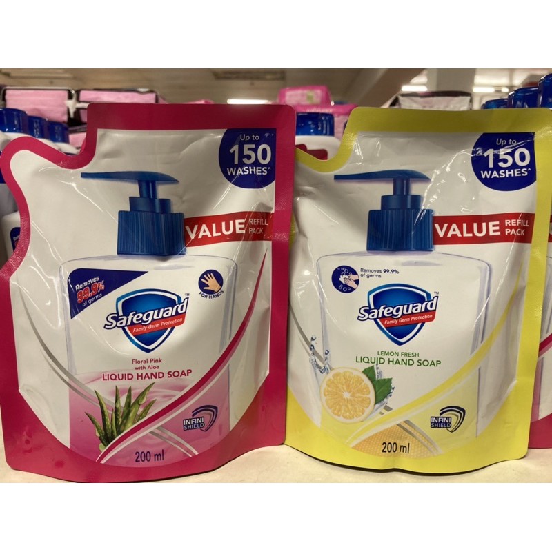 Safeguard Liquid Hand Soap Refill Pouch | Shopee Philippines