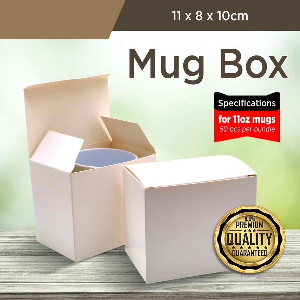 Mug Box HIGH QUALITY (thick) sold per PIECE | Shopee Philippines