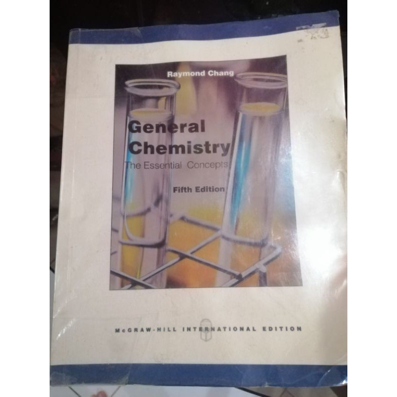 General Chemistry Textbook Chang