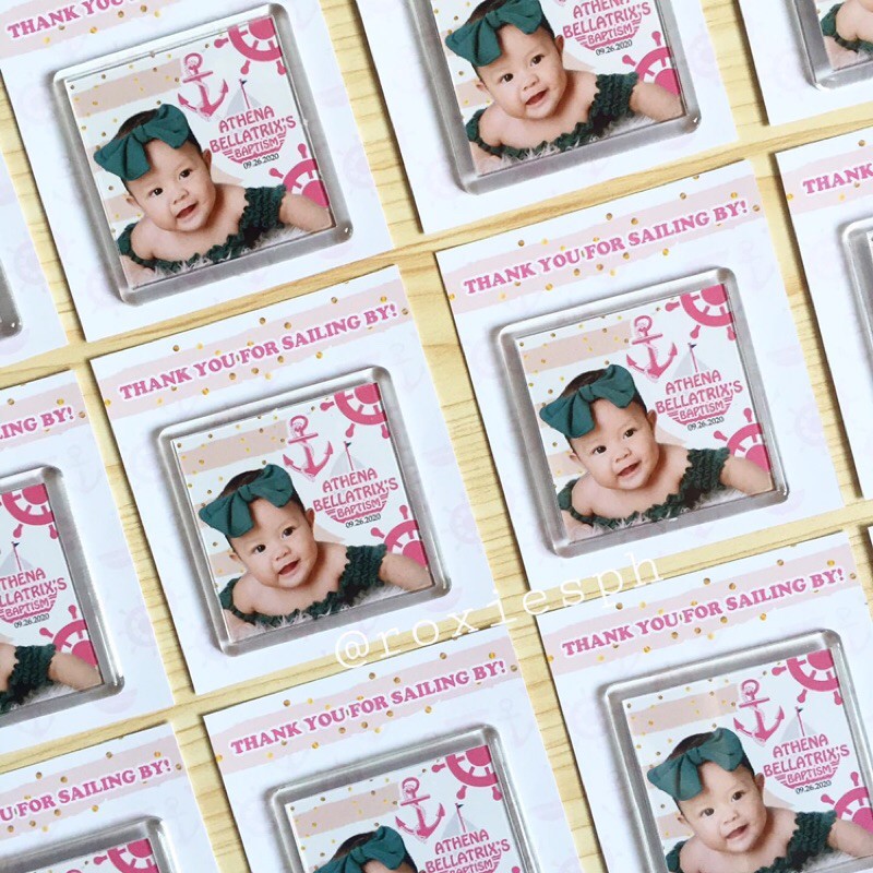 Acrylic Ref Magnet Souvenirs/Giveaways | Shopee Philippines